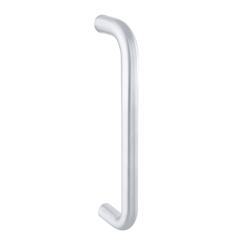 SINGLE CUBICLE DOOR PULL HANDLE - SATIN ANODISED ALUMINIUM (225MM ...